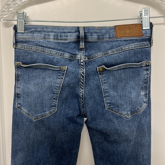 H&M | Jeans | Hm Skinny Super Low Waist Ripped Jeans Nwot | Poshmark